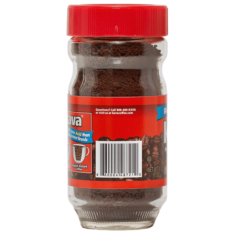 Kava® Reduced Acid Instant Coffee (4 oz) - Kava Coffee